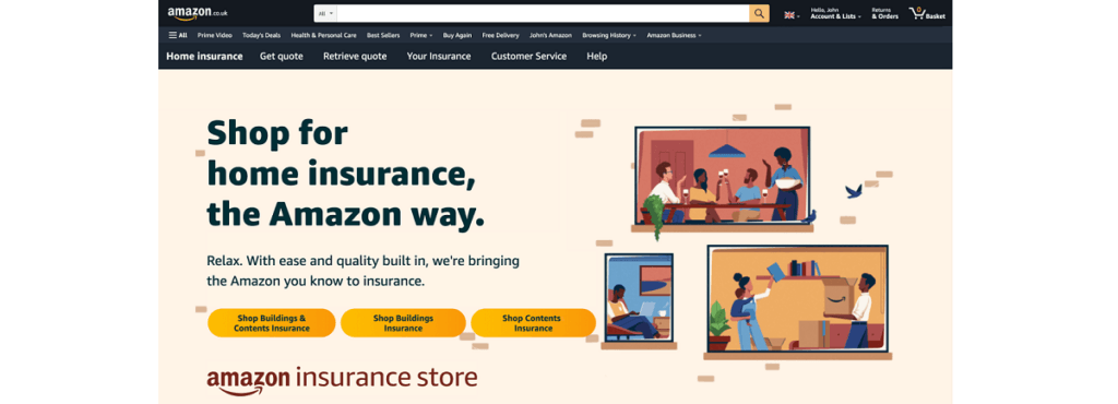 Amazon closes insurance store after less than 18 months - The Financial ...